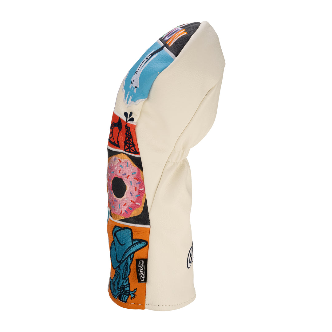 Destination "Houston" Driver Headcover – CMC Design