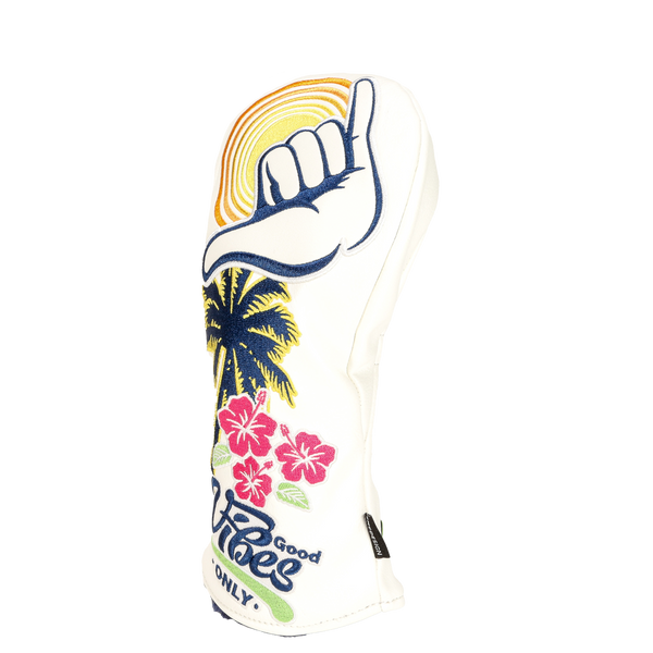 Good Vibes Only Fairway Cover – CMC Design